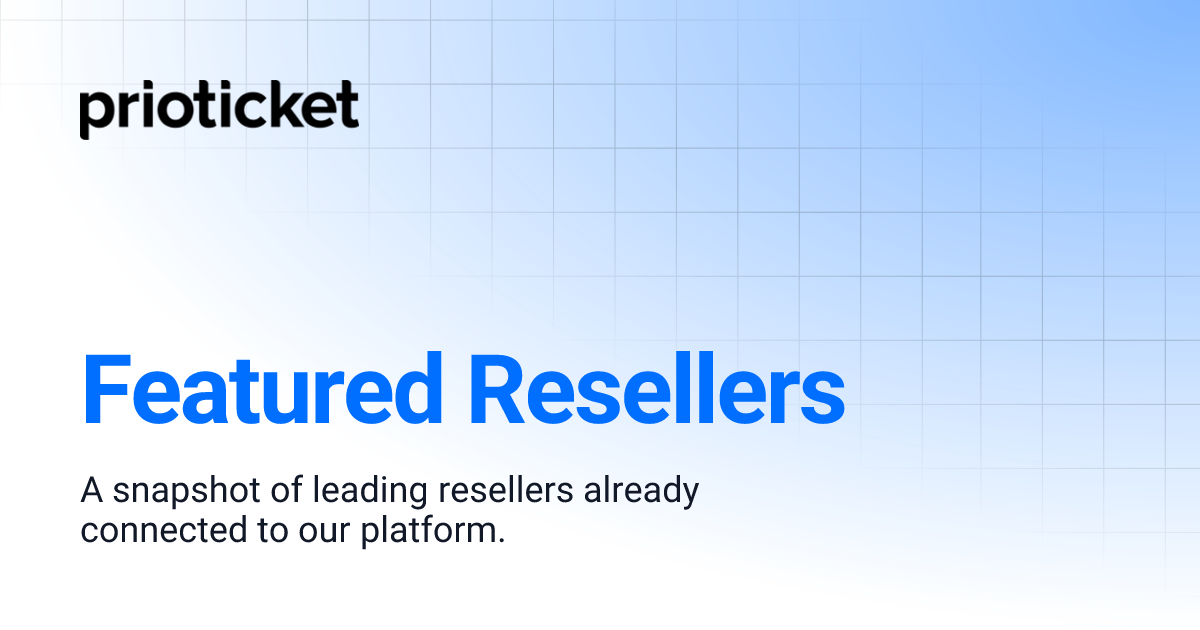 Featured Resellers | Prioticket API Docs