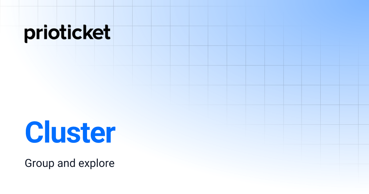 Cluster | Prioticket API Docs